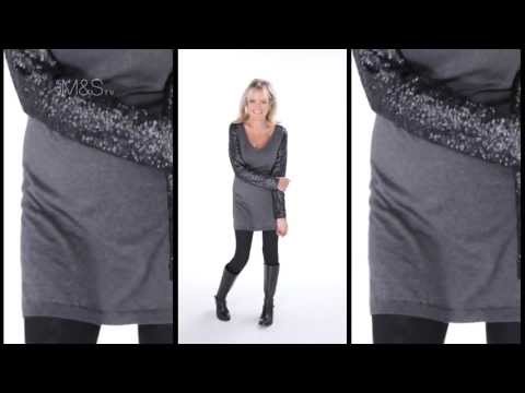 Sequined Tops From Twiggy This Autumn In Her AW13 Knitwear Collection