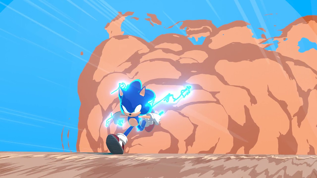 [BLENDER] Sonic Running Test