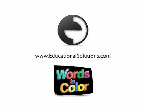 Words in Color - Simplifies Learning to Read & Write