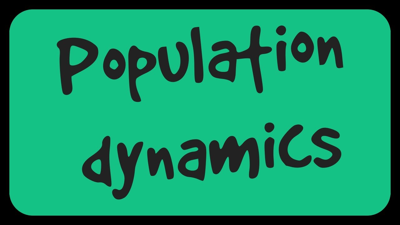 3  Population dynamics