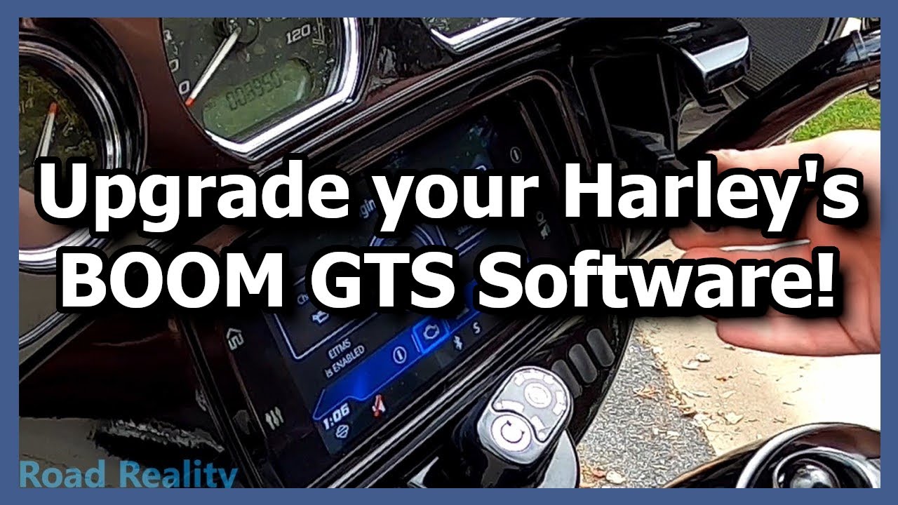How to Upgrade the Software on Harley BOOM GTS (Harley-Davidson Touring Models 2019 +)