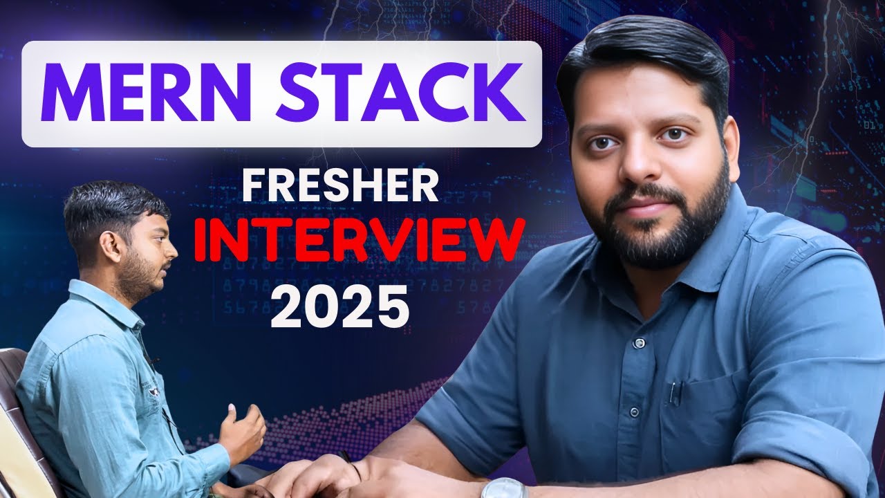 MERN Stack Live Beginner Interview | Real Questions & Answers #mernstack