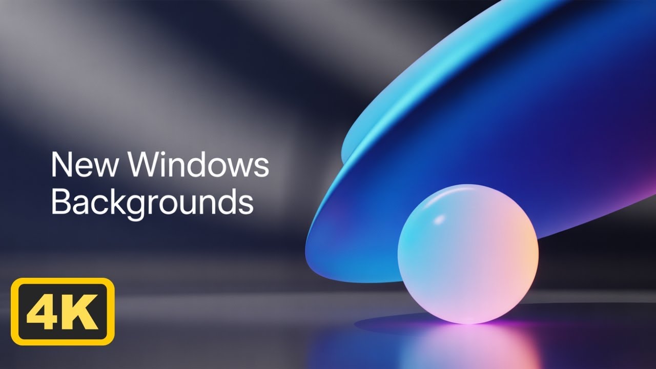 Windows 11 Just Got Even Cooler (4K Wallpaper Loop) | 10-Minute Ultra HD Screensaver (No Sound) Loop