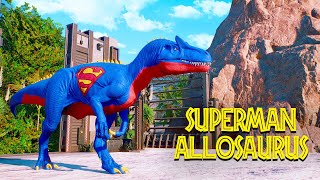 Superman - Allosaurus at Jurassic World Evolution 2 Nexus - Mods and ...