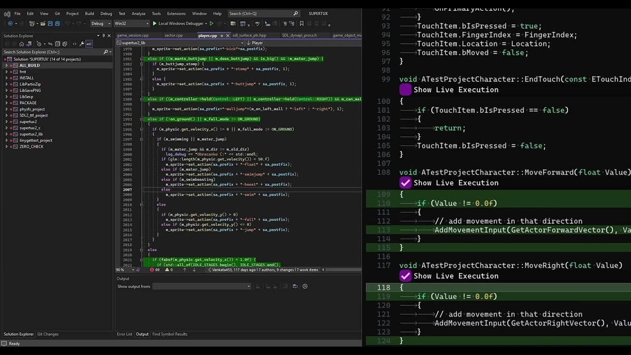 D0: Visual Studio Integration & Live Callstack