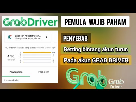 Penyebab Rating Bintang Turun Pada Akun Grab Driver