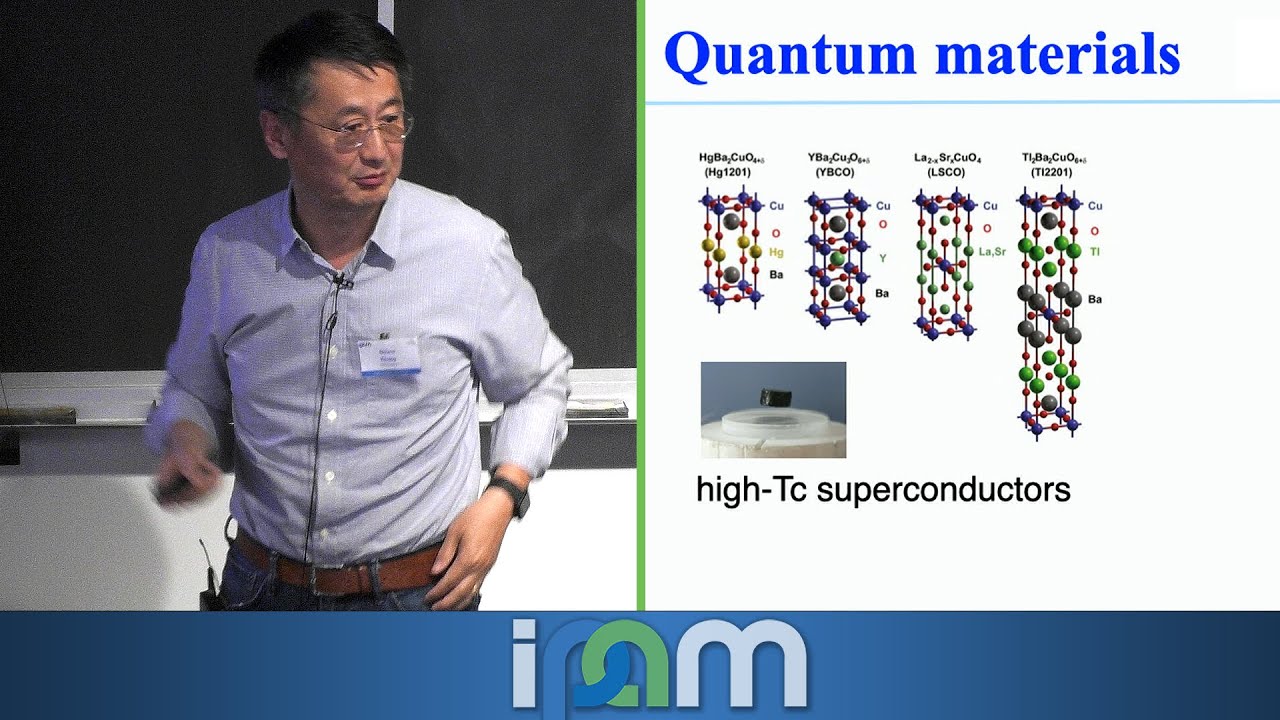 Shiwei Zhang - Auxiliary-field methods for quantum materials - IPAM at UCLA