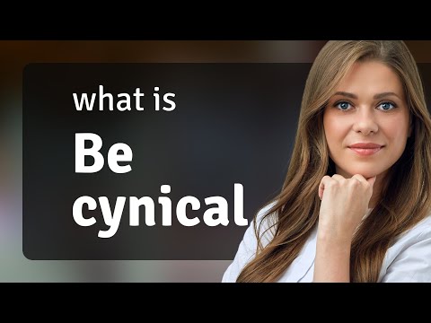 Understanding "Be Cynical": A Guide to the Skeptic's Phrase