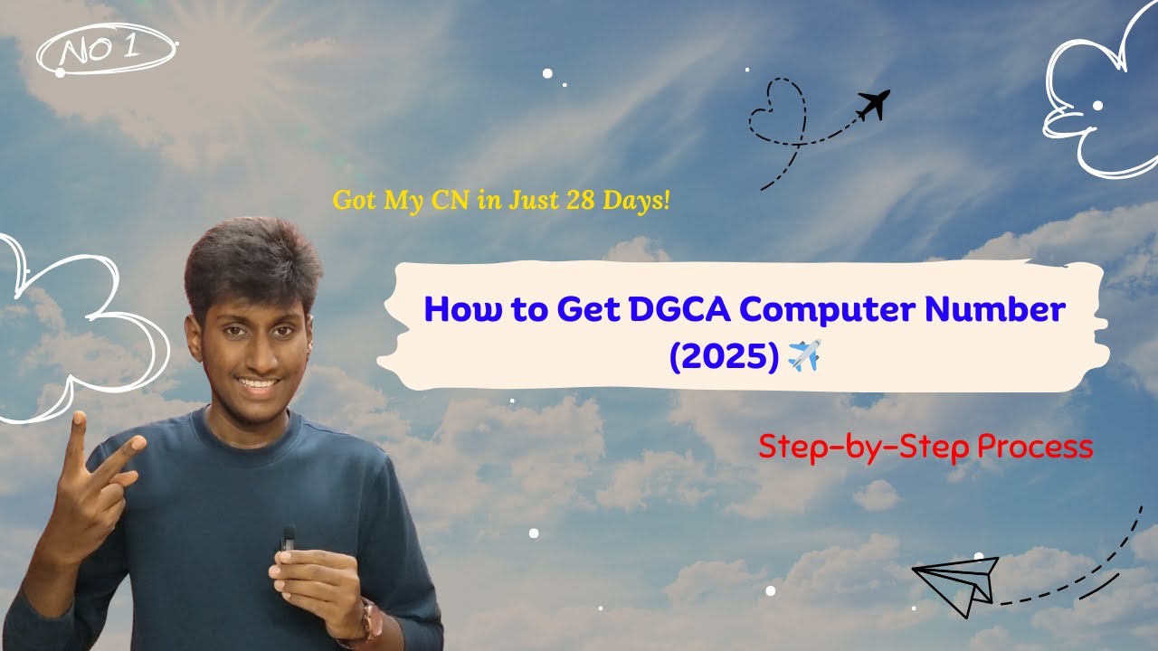 How to Get Your DGCA Computer Number in 2026 – Step-by-Step (New Rules Explained)
