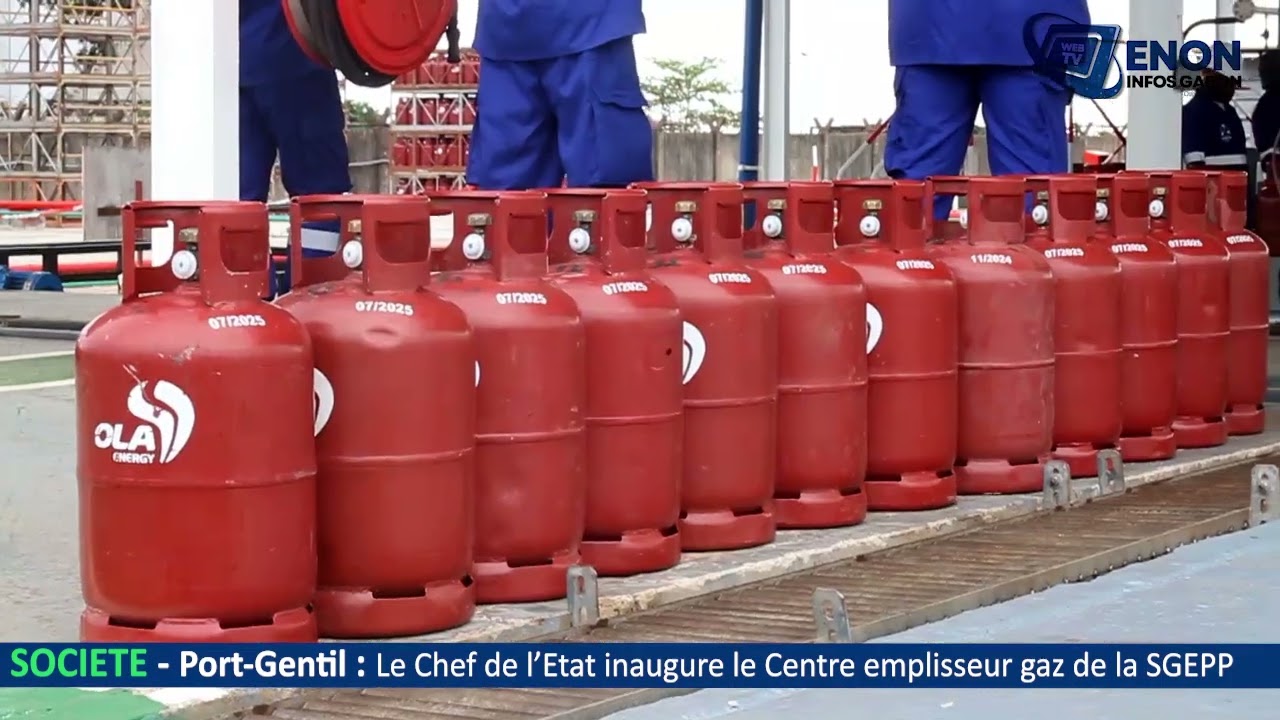 ÉCONOMIE: Le Président gabonais lance officiellement les activités de la SGEPP à Port-Gentil.