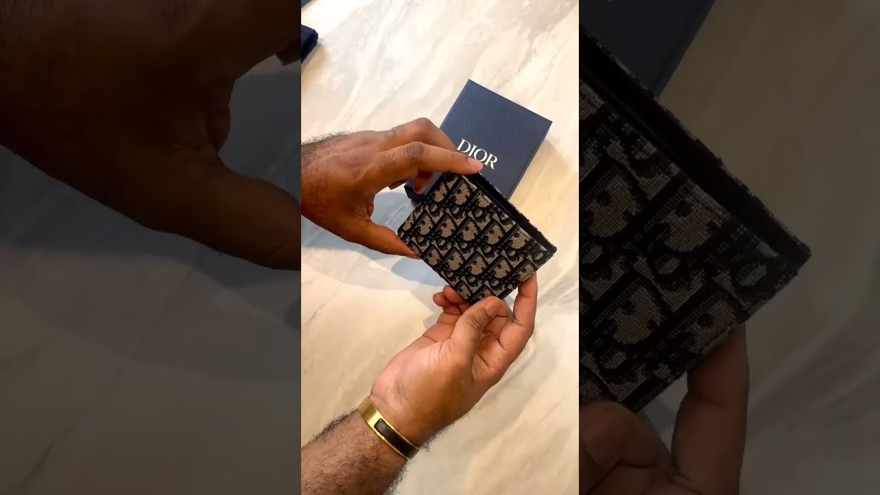 Luxurious Men's Dior Wallet Unboxing | Gentle Getup