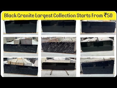Jet Black Granite at Best Price in India