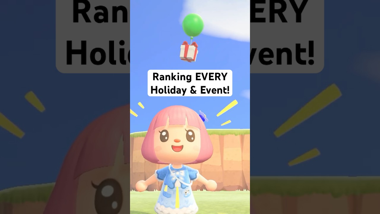 Ranking EVERY HOLIDAY and EVENT! 🎁 #acnh