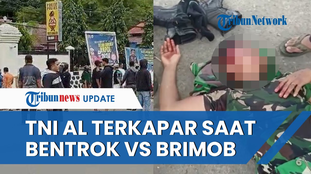 Kronologi Bentrok Oknum TNI AL & Brimob di Pelabuhan Sorong, Berawal dari Teguran hingga Salah ...