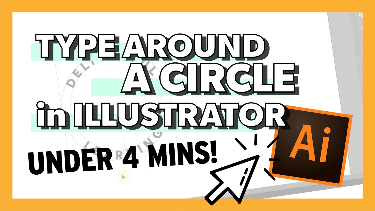 Use Type On A Path Tool in Illustrator [2020]