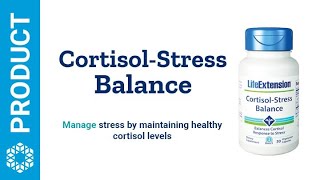 Cortisol-Stress Balance, 30 vegetarian capsules | Life Extension
