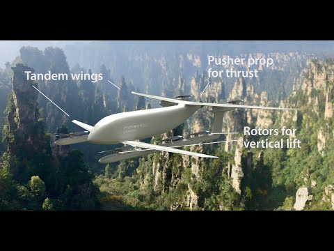Pipistrel's New V300 Autonomous Cargo Aircraft