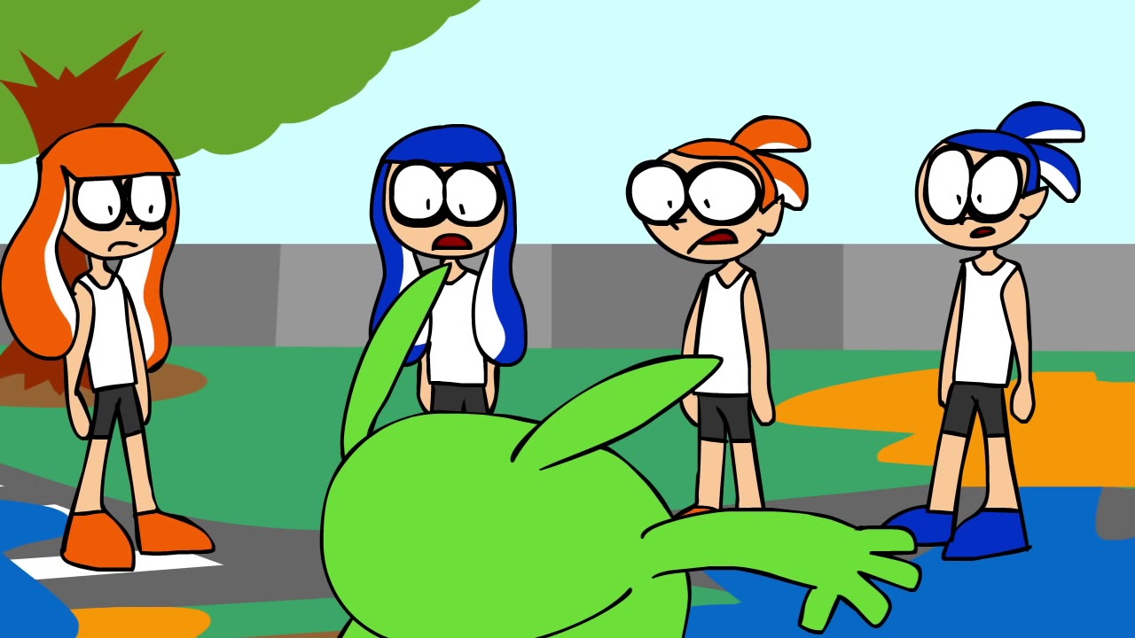 Splatoon vs. de Blob