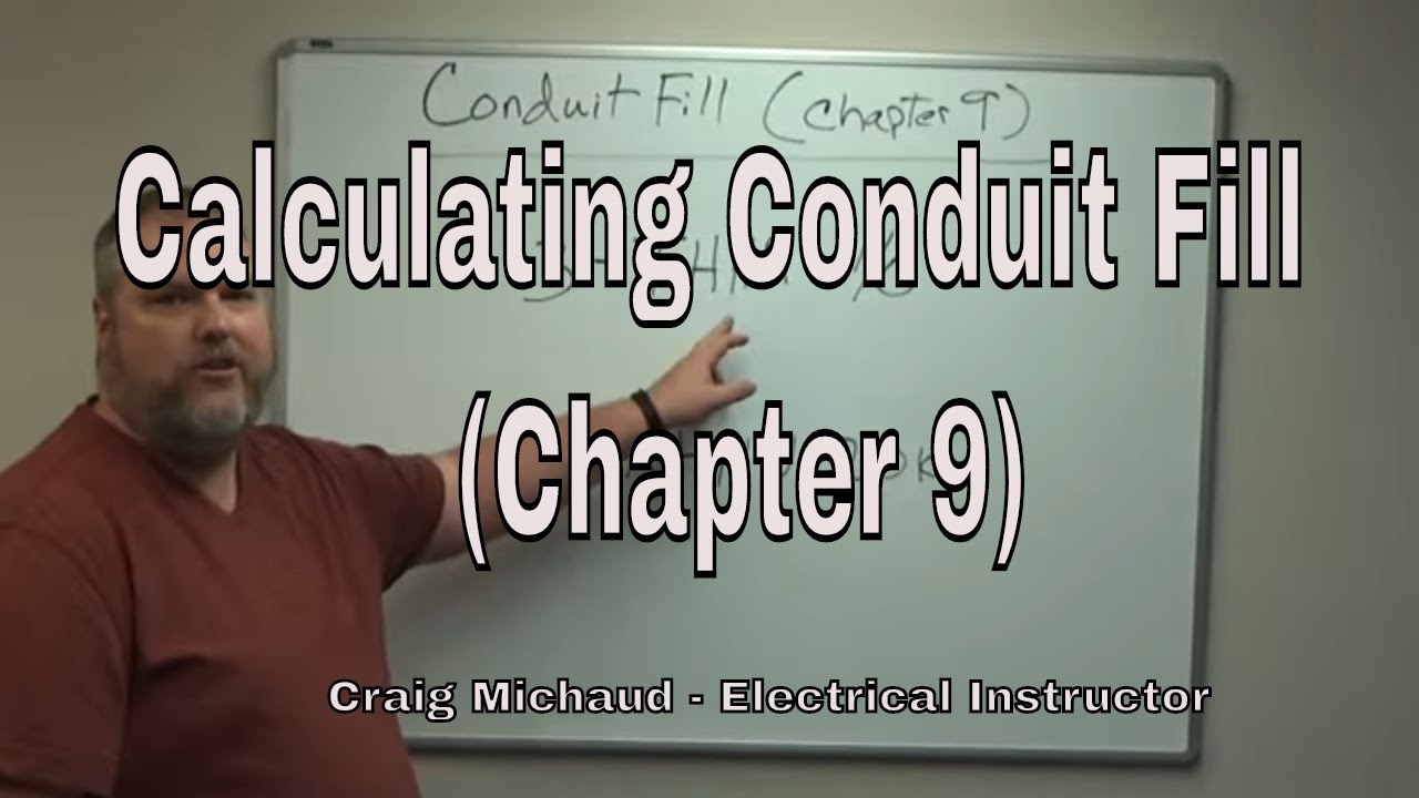 Conduit Fill / Different Insulation types