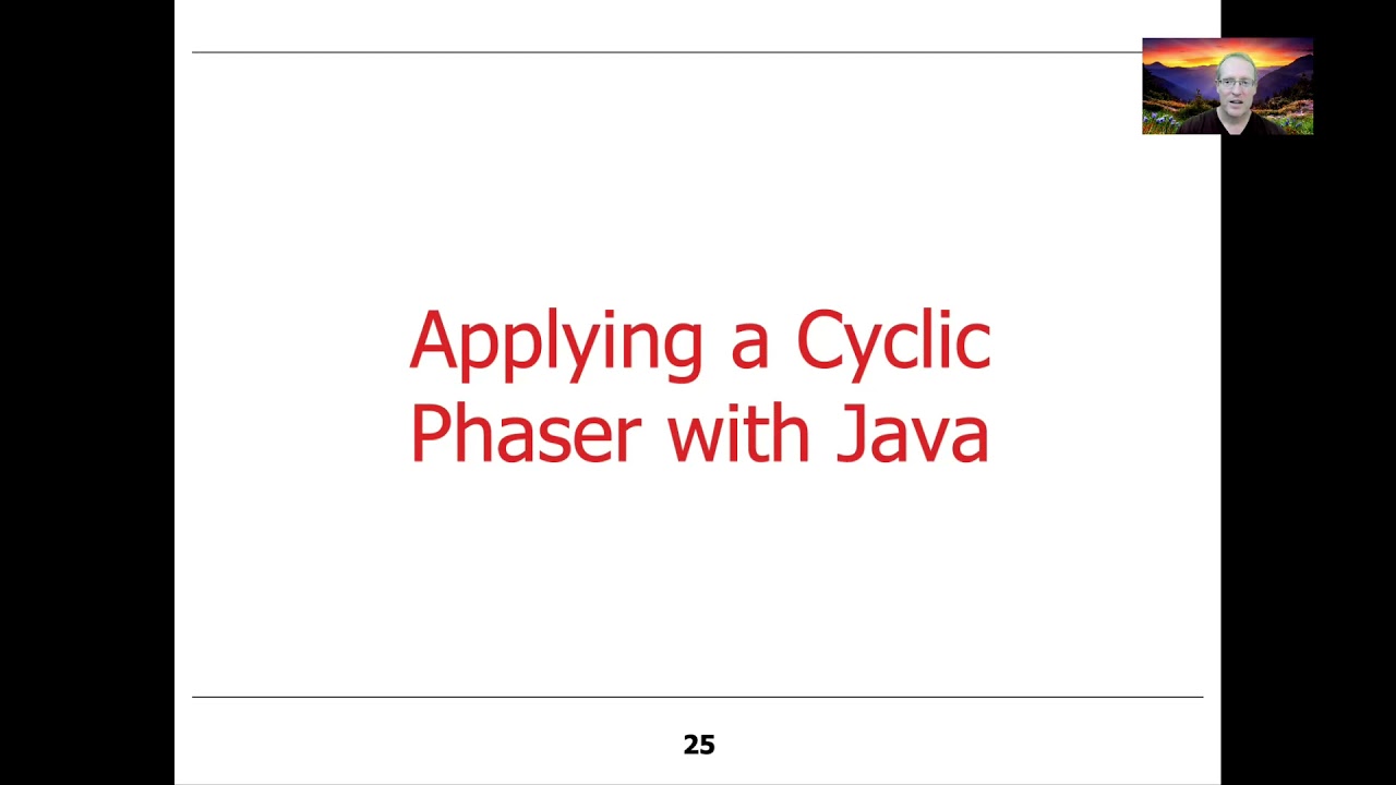Example Application of Java Phaser