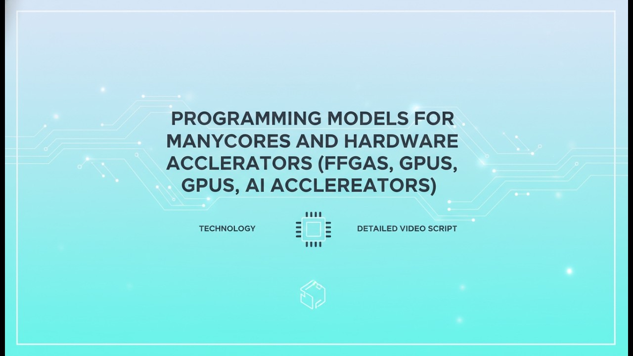 Programming Manycore CPUs, GPUs & AI Accelerators: CUDA, OpenCL, FPGA & Parallel Computing Explained
