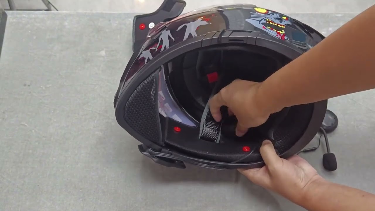 Tutorial de instalación del intercomunicador EJEAS X10 Phantom en el casco