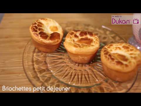 Briochettes Petit Déjeuner (Recette Dukan)