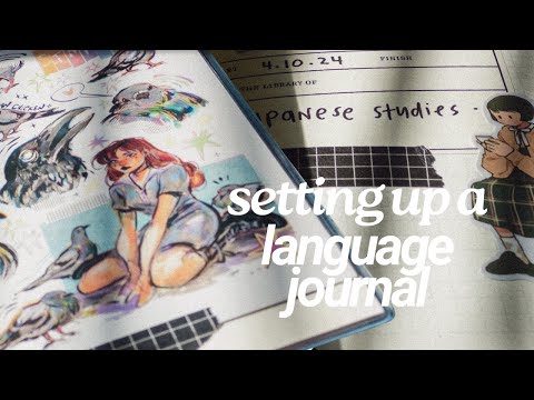 journal set up for language learning β¦ midori b6 slim (+ why & how i'm learning japanese)