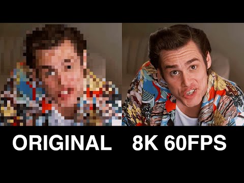 Ace Ventura Pet Detective (1994) in 8K 60FPS (Upscaled by Artifical Intelligence)