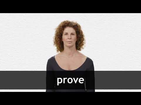 PROVE definition and meaning | Collins English Dictionary