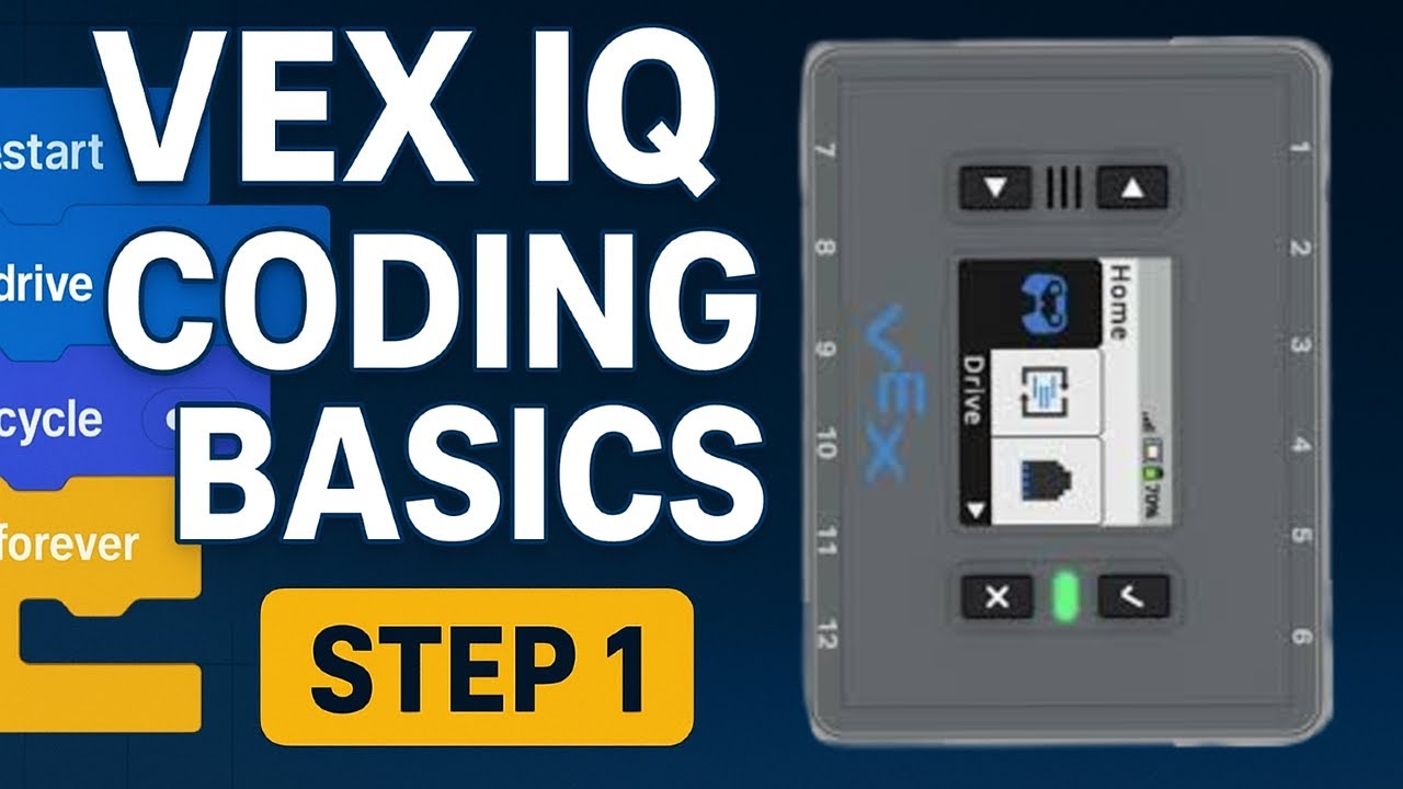 How to Code in VEX IQ: Step 1 – Master the Basic Classes