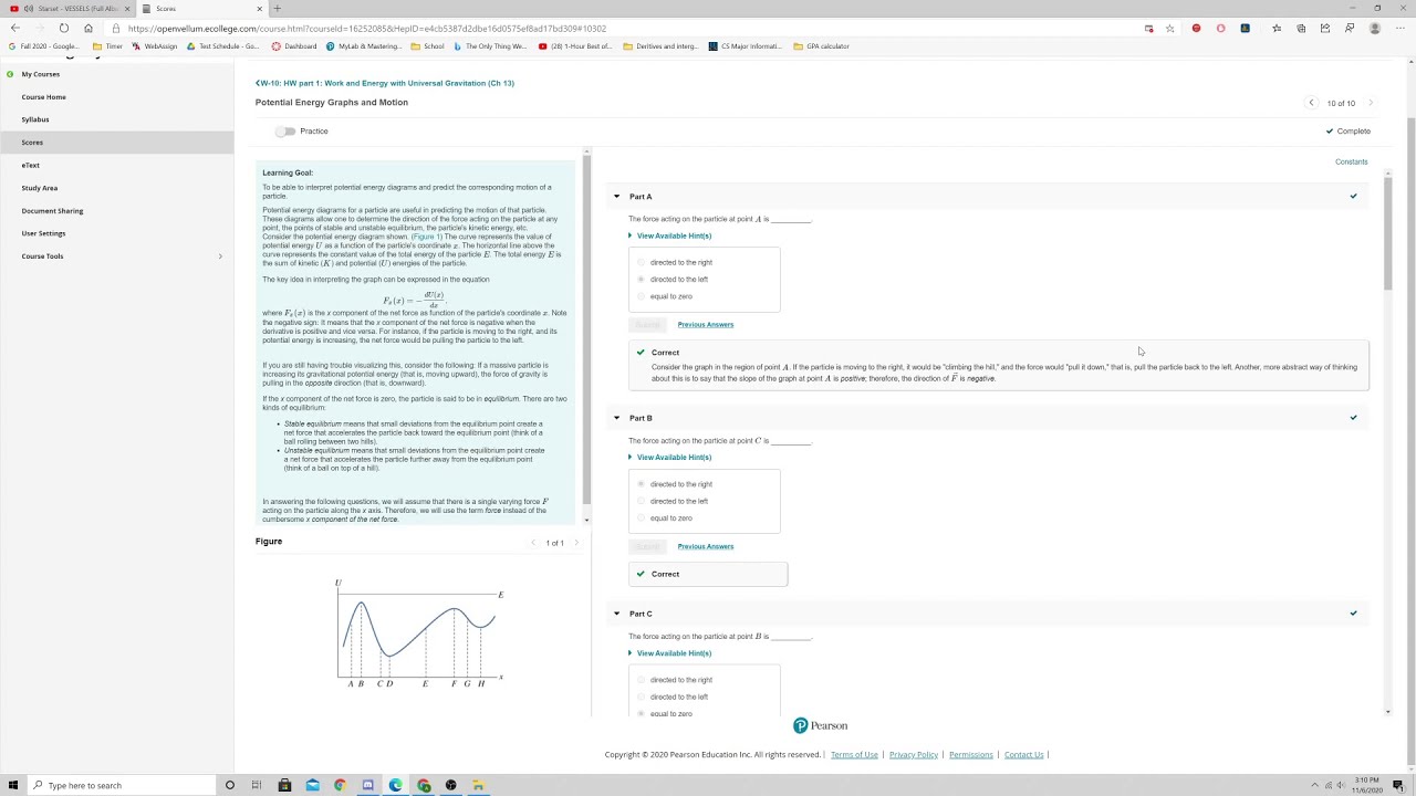 Mastering Physics Answers Chapter 13 Homework
