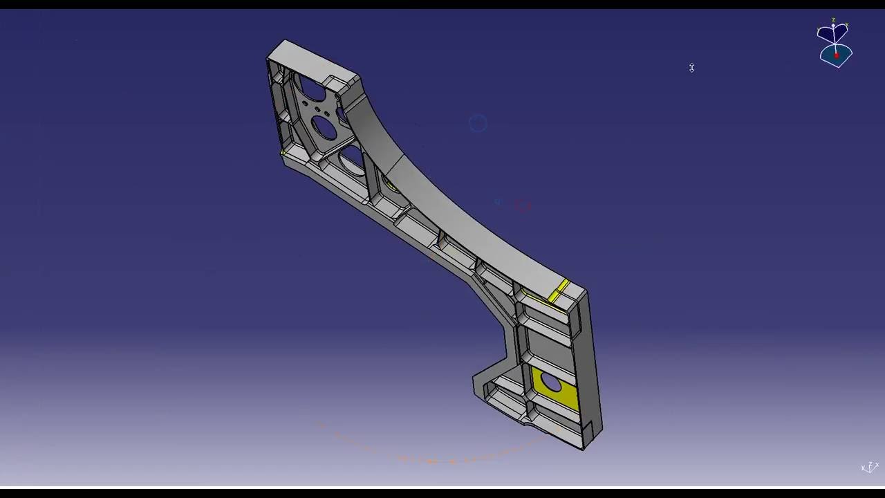 CatiaV5 milling - Tutorial video