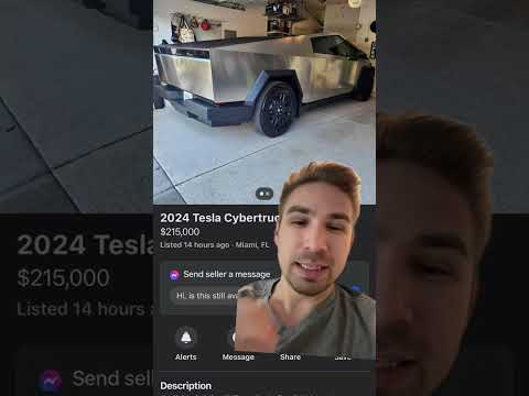 USED Tesla Cybertruck for sale #cybertruck #teslacybertruck