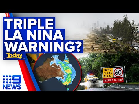 Severe storms, giant hail, heavy downpours forecast for Queensland | 9 News Australia