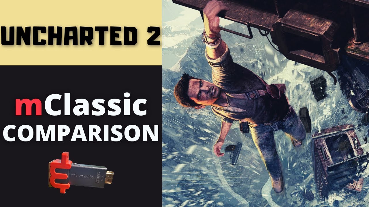 Uncharted 2 PS3 mClassic Comparison