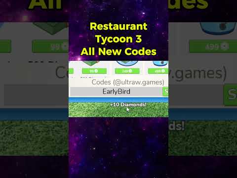 Roblox Restaurant Tycoon 3 Codes