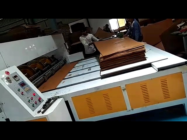 Full Automatic Lead Edge Feeder Printer Slotter Rottery Die Cutter ...