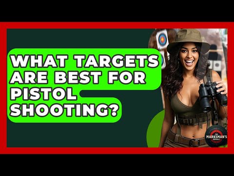 What Targets Are Best For Pistol Shooting? - The Marksman's Journal