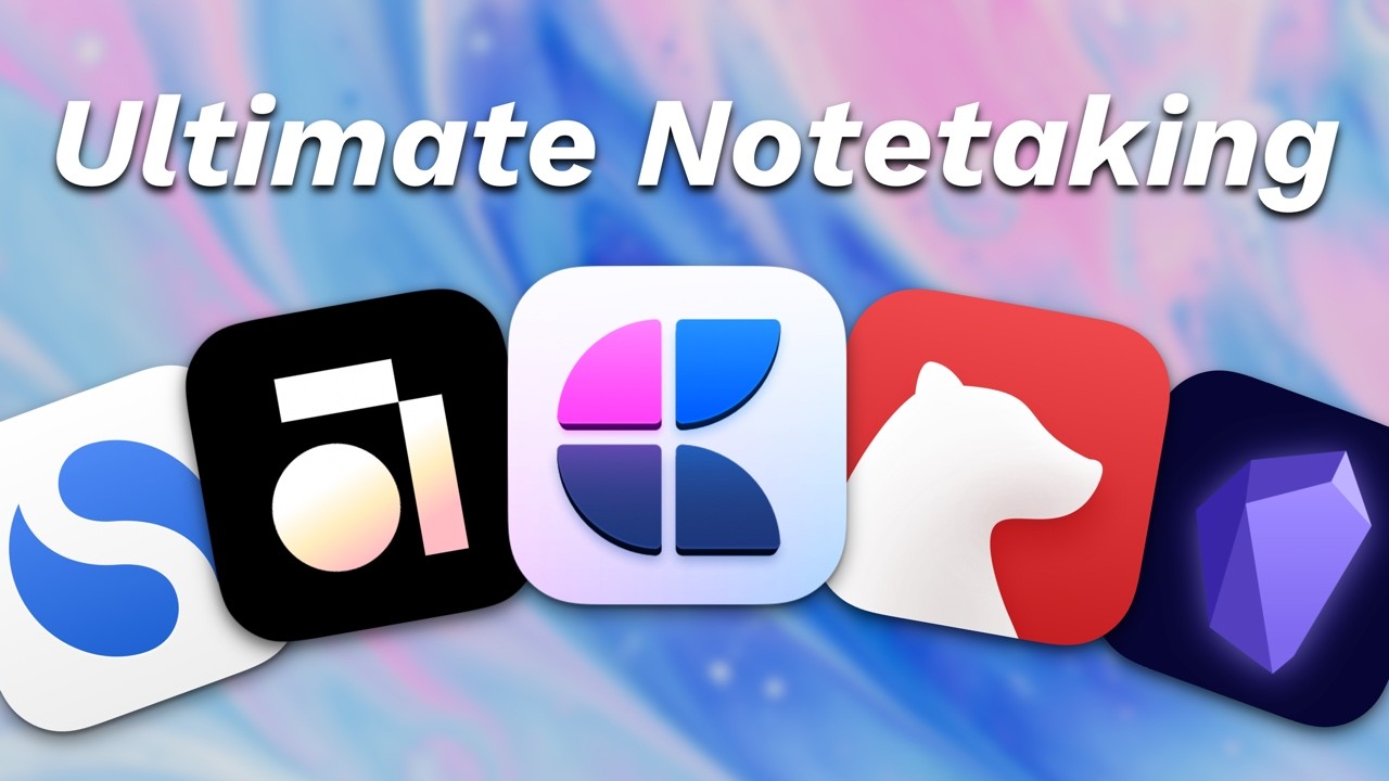 The ULTIMATE Mac Note-Taking App Comparison 2024 (8 APPS TESTED)