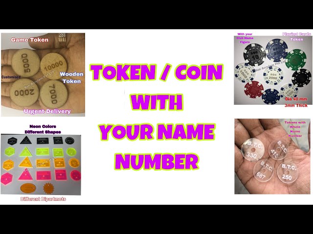 Plastic Token - Plastic Coin Manufacturer from Ahmedabad