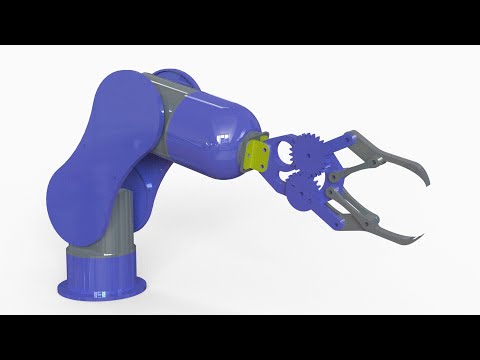 「DESIGN 235」 Robot arm 3d model | Solidworks tutorial