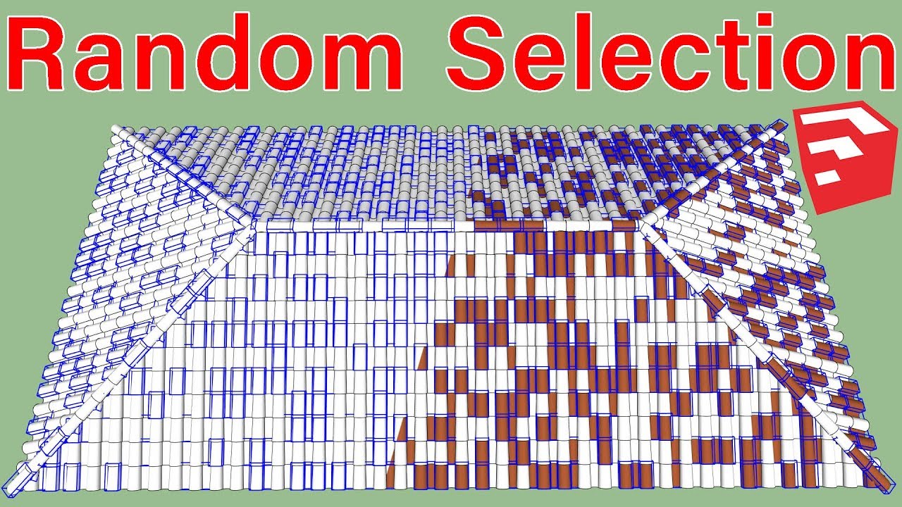 Random Selection in Sketchup