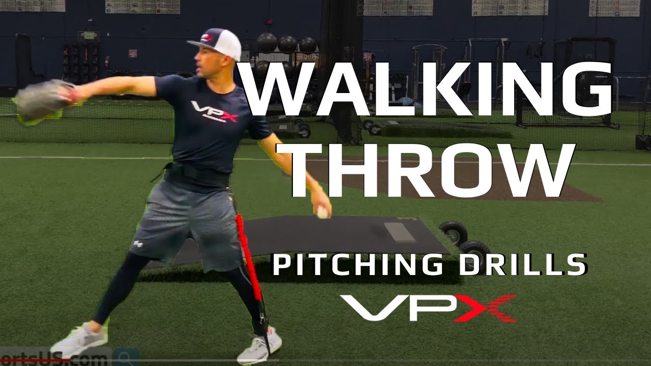 Walking Throw Pitching Drill - VPX Baseball Harness