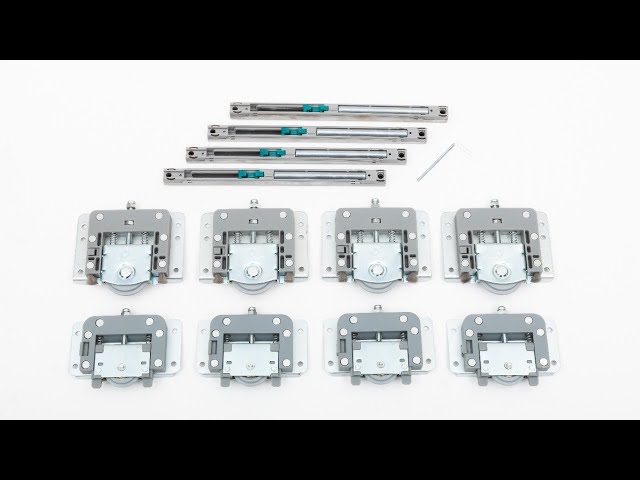 Sliding Fittings - Slim Track Wheel Top Screw Importer from Mumbai