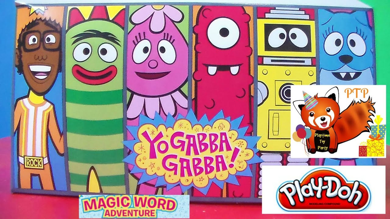 Yo Gabba Gabba Play Doh Party Box