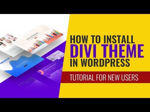 How to install Divi theme in wordpress without any issues: Tutorial for beginners and new users