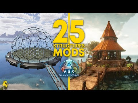 TOP 25 STRUCTURE MODS ON ARK! | ARK: Survival Ascended