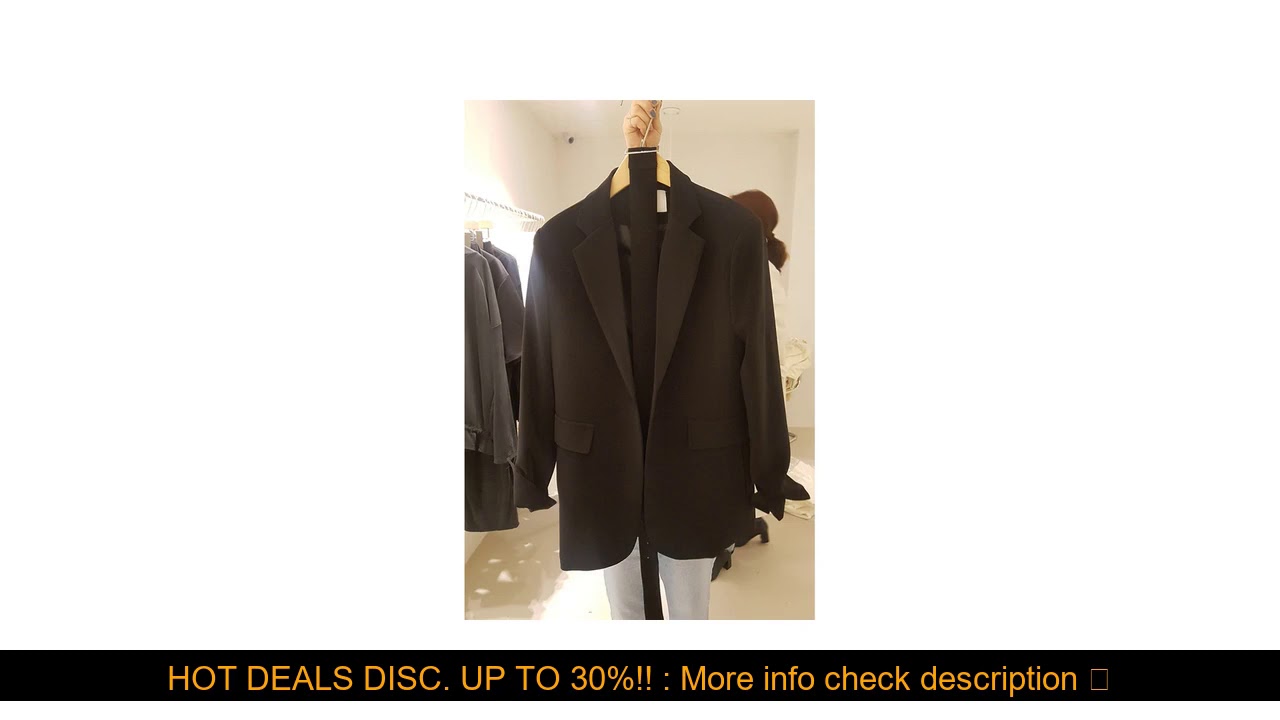 Korean Style Woman Blazer Notched Collar Pocket Long Sleeve Office Lady Solid Color Slim Suite