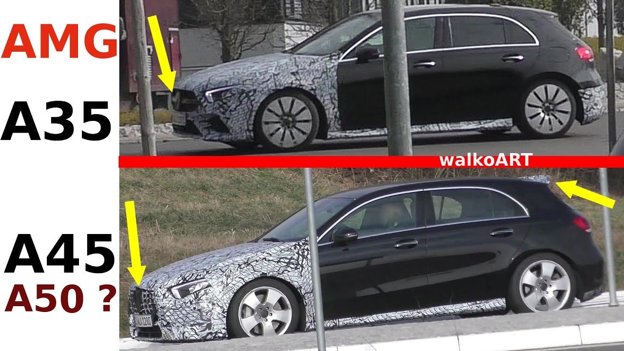Mercedes-AMG A35 and A45 Show Design Differences - autoevolution